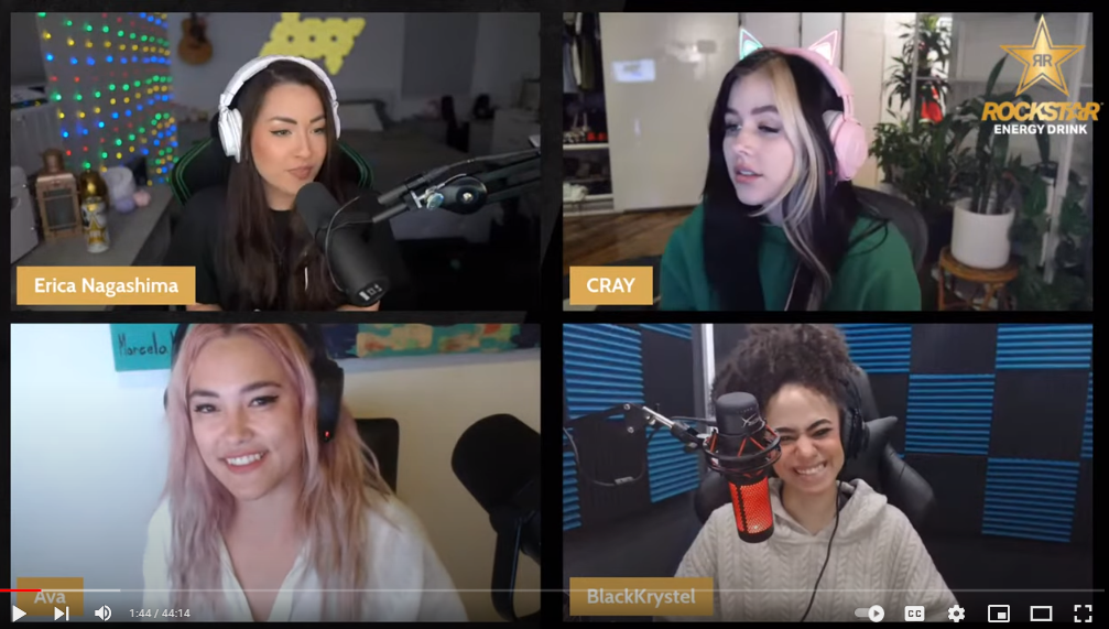 We chat The Future of Gaming with Ava. Gg, BlackKrystel and more ...
