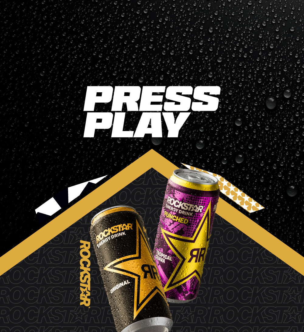 Rotulo De Bebida Energetica Rockstar Rockstar Zero Carb 16oz 12pk